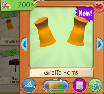 Giraffe Horns | Animal Jam Wiki | Fandom