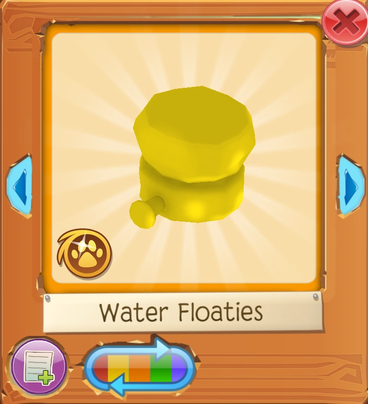 Water Floaties/Pack Chest | Animal Jam Wiki | Fandom
