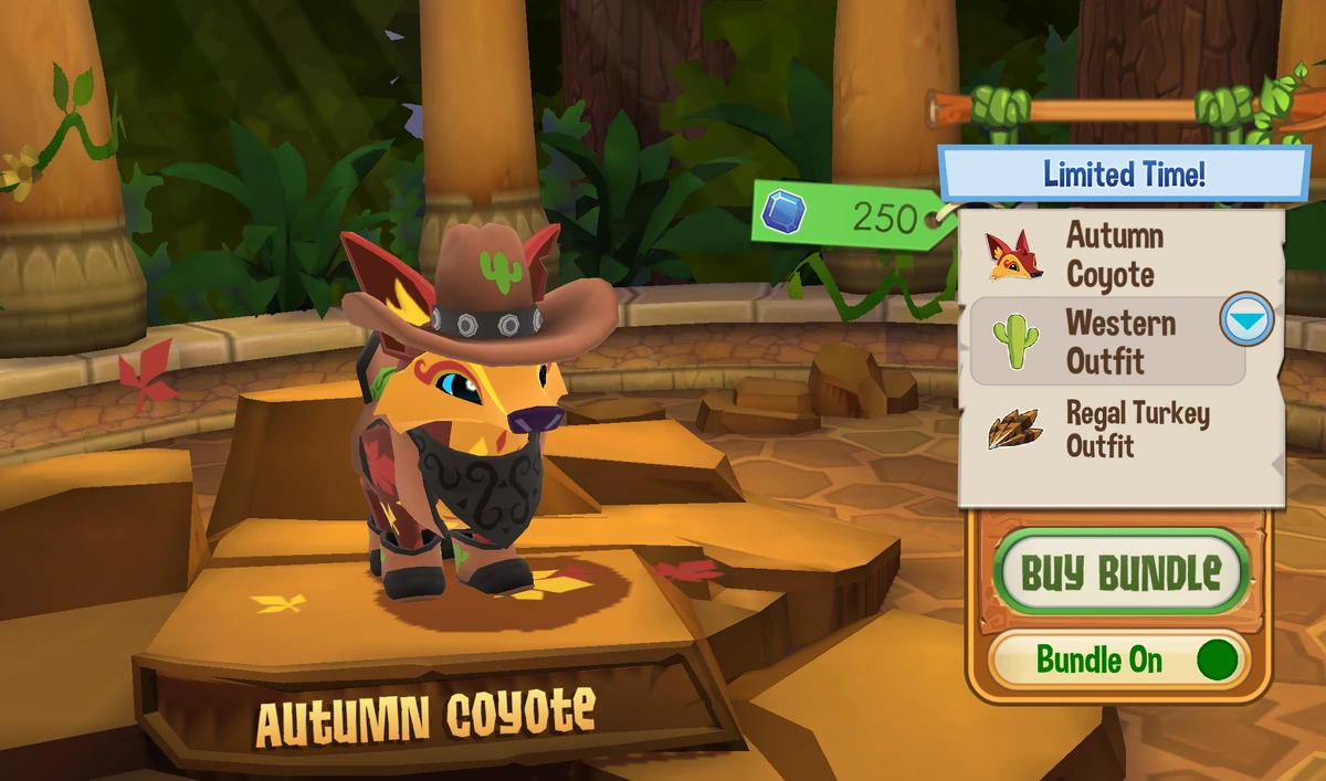 Autumn Coyote Bundle | Animal Jam Wiki | Fandom