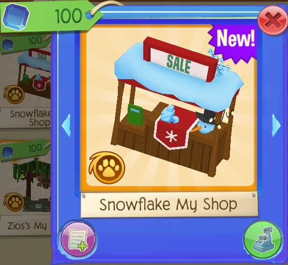 Snowflake My Shop | Animal Jam Wiki | Fandom