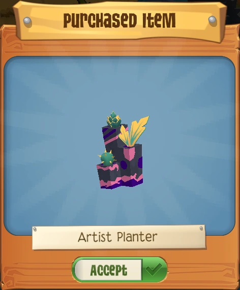 Artist Planter | Animal Jam Wiki | Fandom