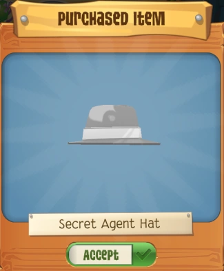 Secret Agent Hat | Animal Jam Wiki | Fandom