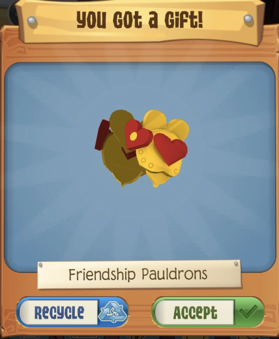 Friendship Pauldrons | Animal Jam Wiki | Fandom