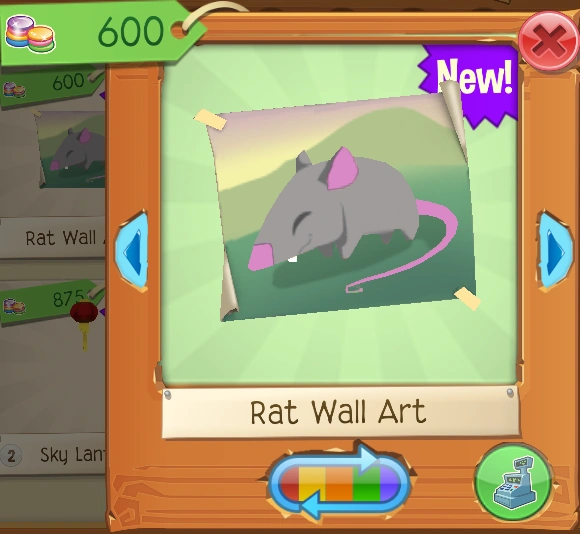 Rat Wall Art | Animal Jam Wiki | Fandom