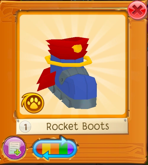 Rocket Boots | Animal Jam Wiki | Fandom
