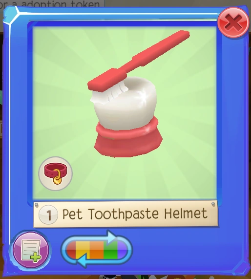 Pet Toothpaste Helmet | Animal Jam Wiki | Fandom