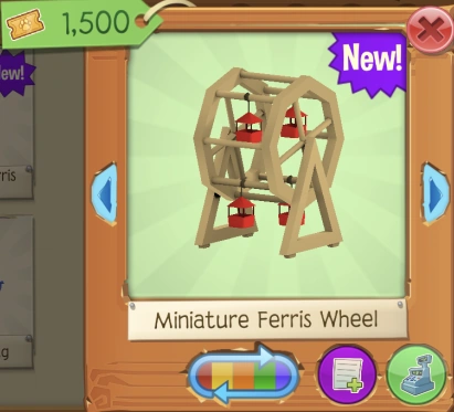 Miniature Ferris Wheel | Animal Jam Wiki | Fandom