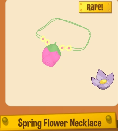 Spring Flower Necklace/Leilani | Animal Jam Wiki | Fandom
