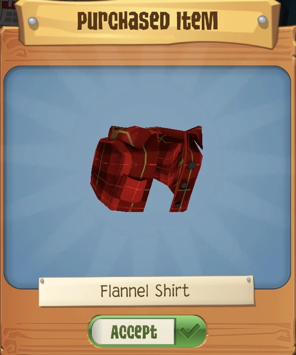 Flannel Shirt | Animal Jam Wiki | Fandom