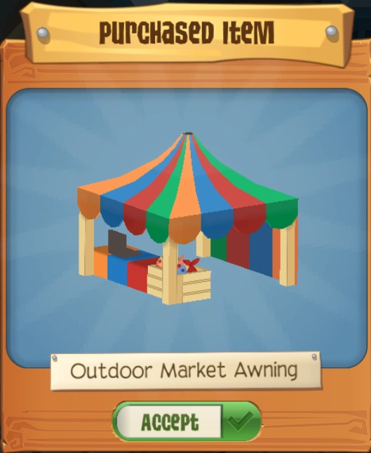 Outdoor Market Awning | Animal Jam Wiki | Fandom