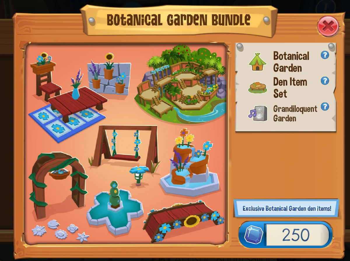 Botanical Garden Bundle | Animal Jam Wiki | Fandom