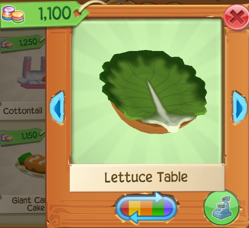 Lettuce Table | Animal Jam Wiki | Fandom