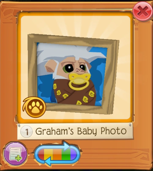 Graham's Baby Photo | Animal Jam Wiki | Fandom