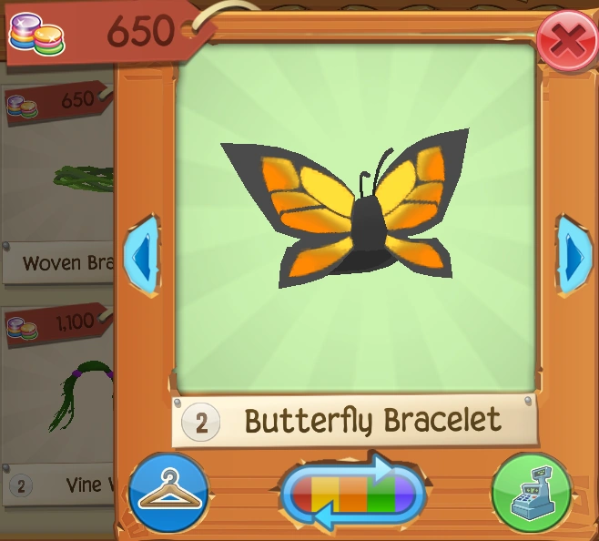 Butterfly Bracelet | Animal Jam Wiki | Fandom