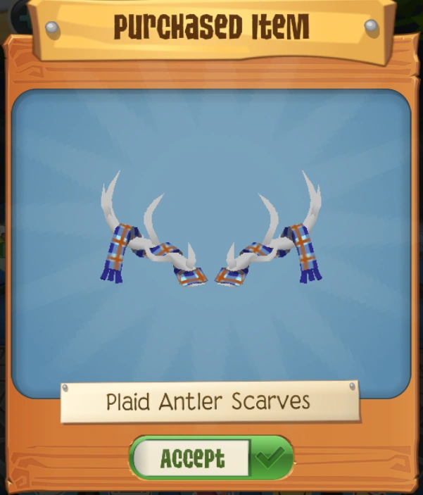 Plaid Antler Scarves | Animal Jam Wiki | Fandom