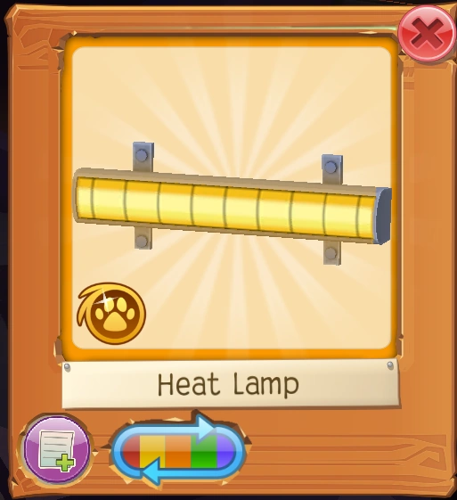 Heat Lamp | Animal Jam Wiki | Fandom