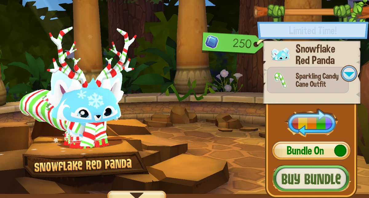 Snowflake Red Panda Bundle | Animal Jam Wiki | Fandom