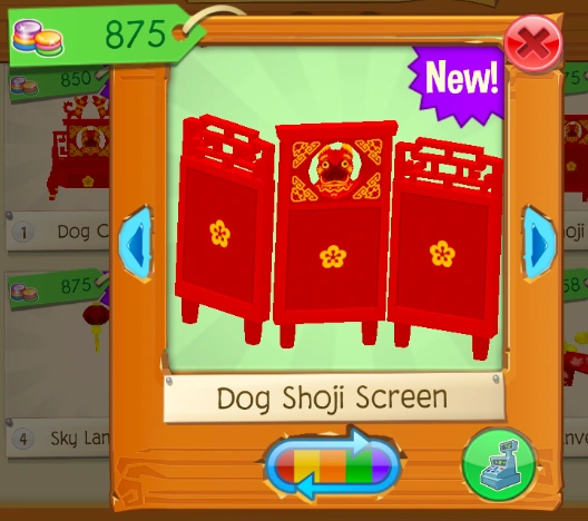 Dog Shoji Screen | Animal Jam Wiki | Fandom