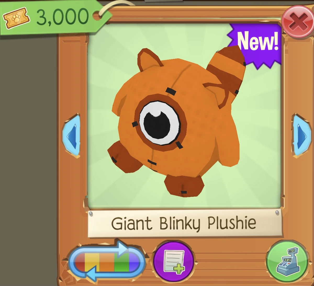 Giant Blinky Plushie | Animal Jam Wiki | Fandom