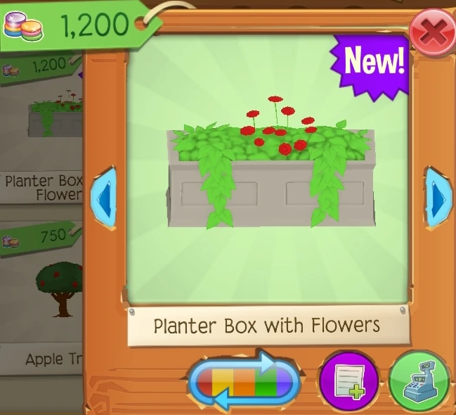 Planter Box with Flowers | Animal Jam Wiki | Fandom
