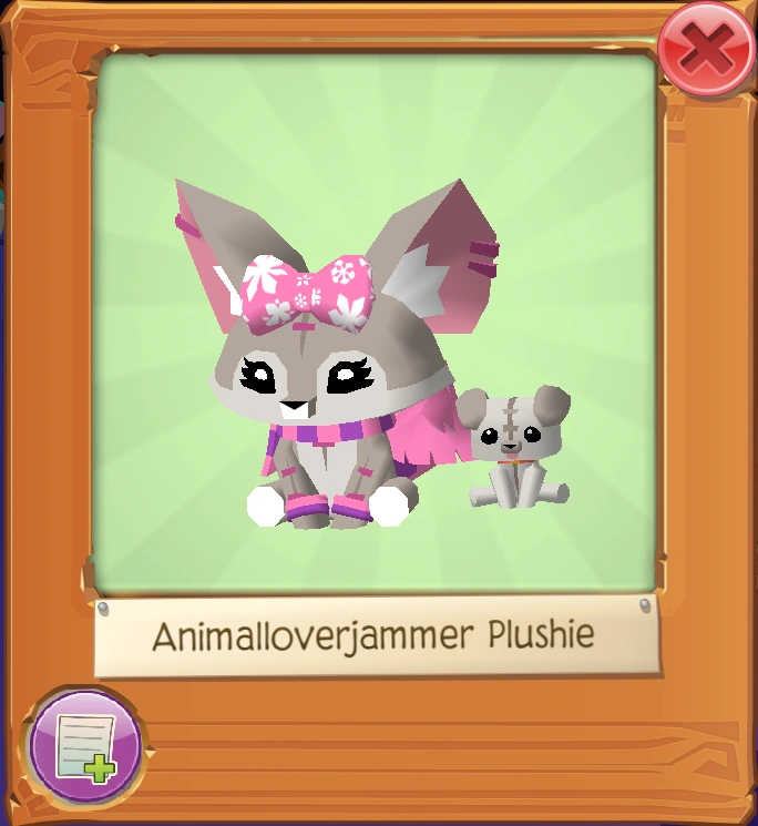 AnimalloverJammer Plushie | Animal Jam Wiki | Fandom