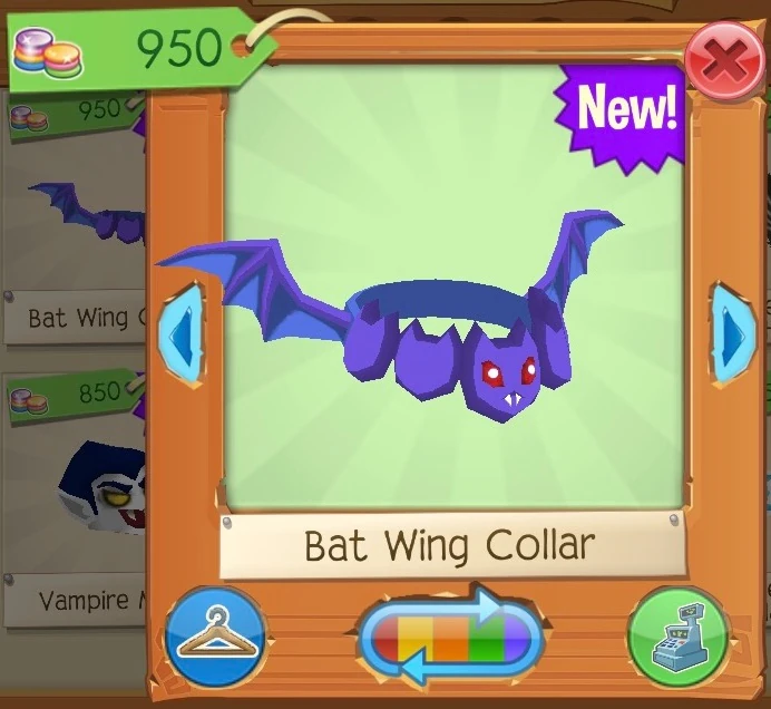 Bat Wing Collar | Animal Jam Wiki | Fandom