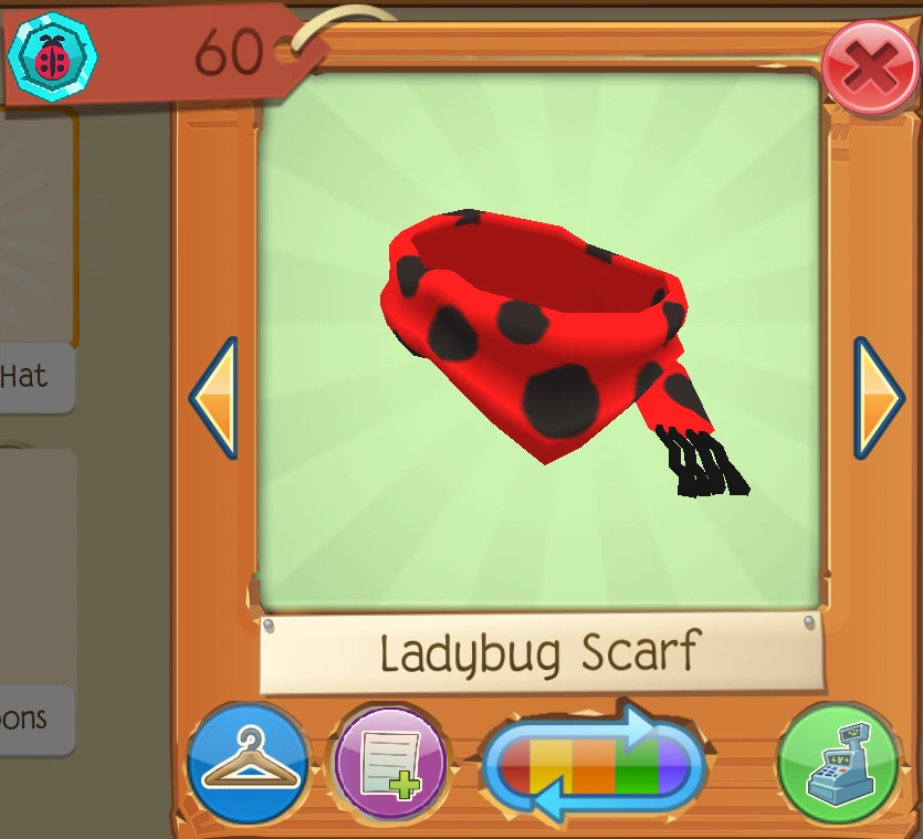 Ladybug Scarf | Animal Jam Wiki | Fandom