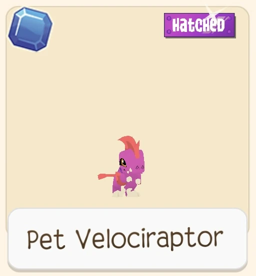 Pet Velociraptor | Animal Jam Wiki | Fandom