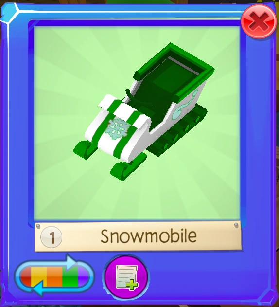 Snowmobile/Unreleased | Animal Jam Wiki | Fandom
