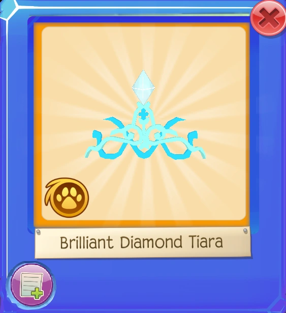 Brilliant Diamond Tiara | Animal Jam Wiki | Fandom