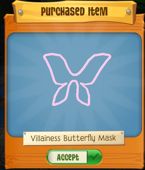 Villainess Butterfly Mask | Animal Jam Wiki | Fandom