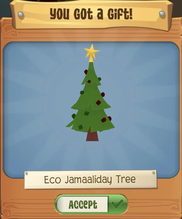 Eco Jamaaliday Tree | Animal Jam Wiki | Fandom