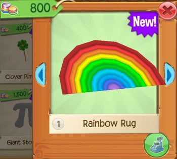 Rainbow Rug | Animal Jam Wiki | Fandom