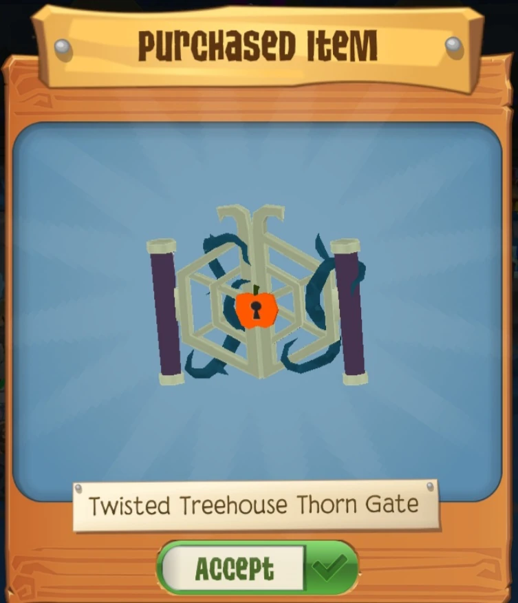 Twisted Treehouse Thorn Gate | Animal Jam Wiki | Fandom