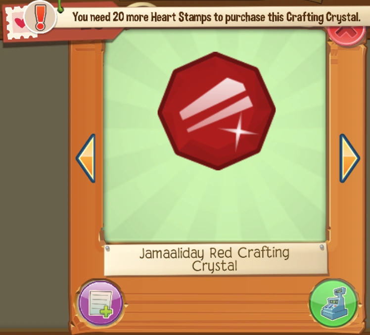 Jamaaliday Red Crafting Crystal | Animal Jam Wiki | Fandom