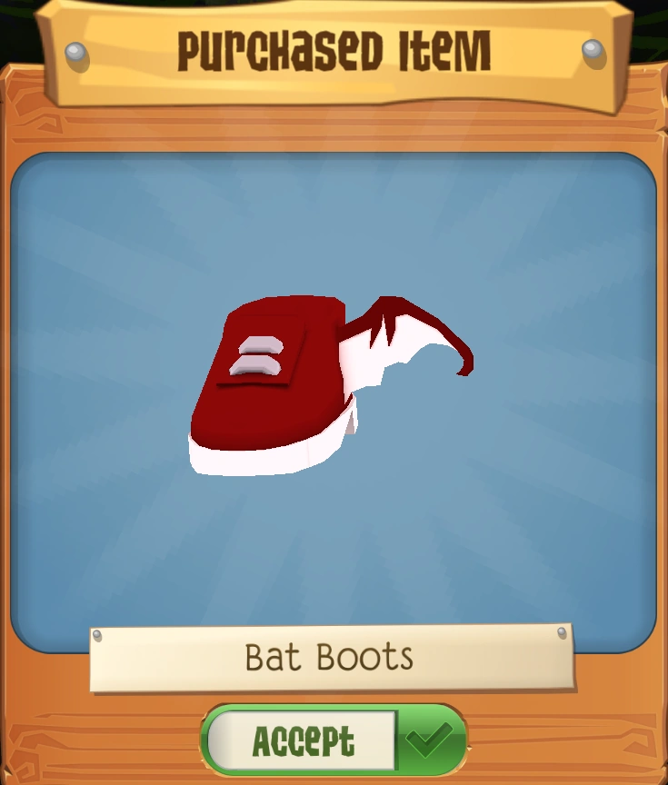 Bat Boots | Animal Jam Wiki | Fandom
