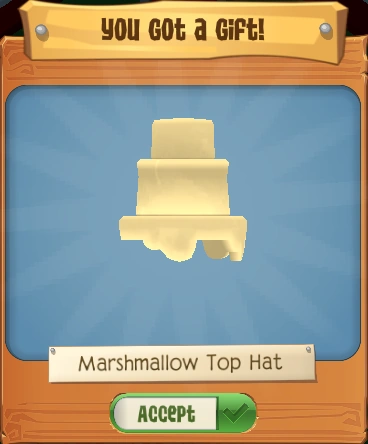 Marshmallow Top Hat | Animal Jam Wiki | Fandom