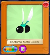 Nocturnal Moth Glasses | Animal Jam Wiki | Fandom