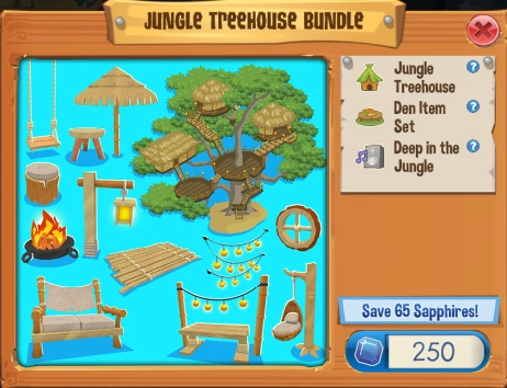 Jungle Treehouse Bundle | Animal Jam Wiki | Fandom