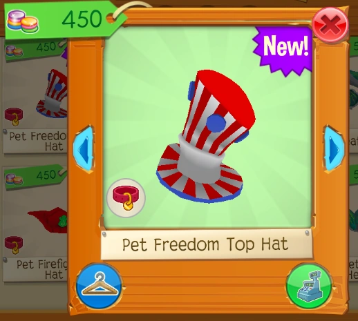 Pet Freedom Top Hat | Animal Jam Wiki | Fandom
