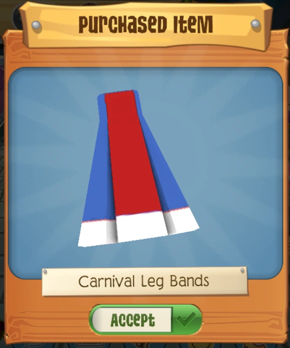 Carnival Leg Bands | Animal Jam Wiki | Fandom