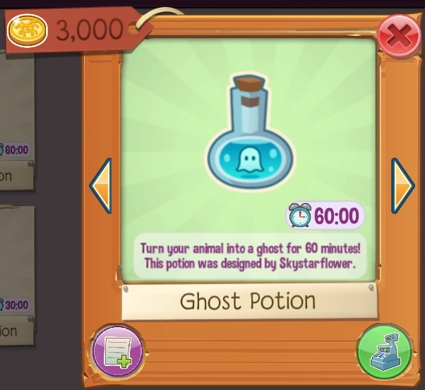 Ghost Potion | Animal Jam Wiki | Fandom