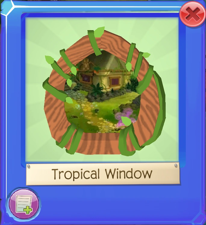 Tropical Window | Animal Jam Wiki | Fandom