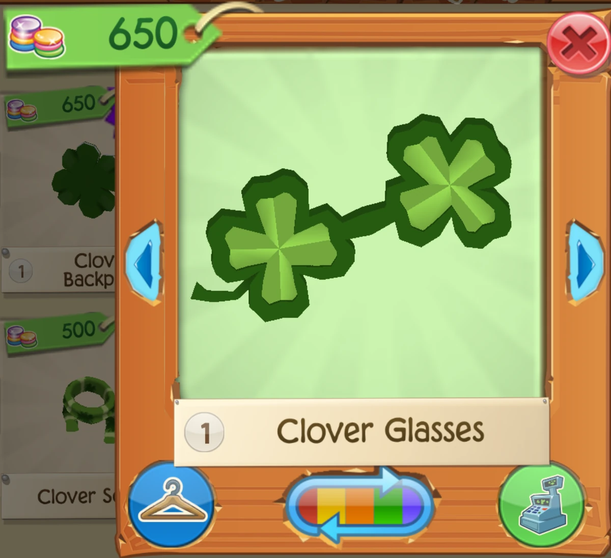 Clover Glasses | Animal Jam Wiki | Fandom