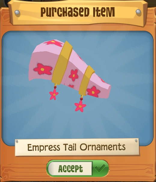Empress Tail Ornaments | Animal Jam Wiki | Fandom