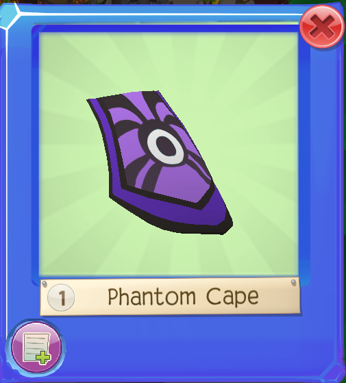 Phantom Cape | Animal Jam Wiki | Fandom