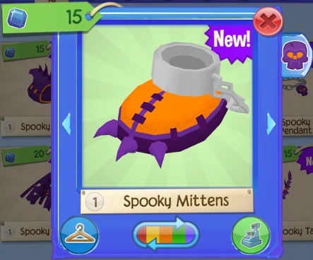 Spooky Mittens | Animal Jam Wiki | Fandom