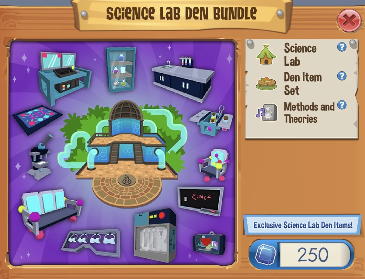 Science Lab Den Bundle | Animal Jam Wiki | Fandom