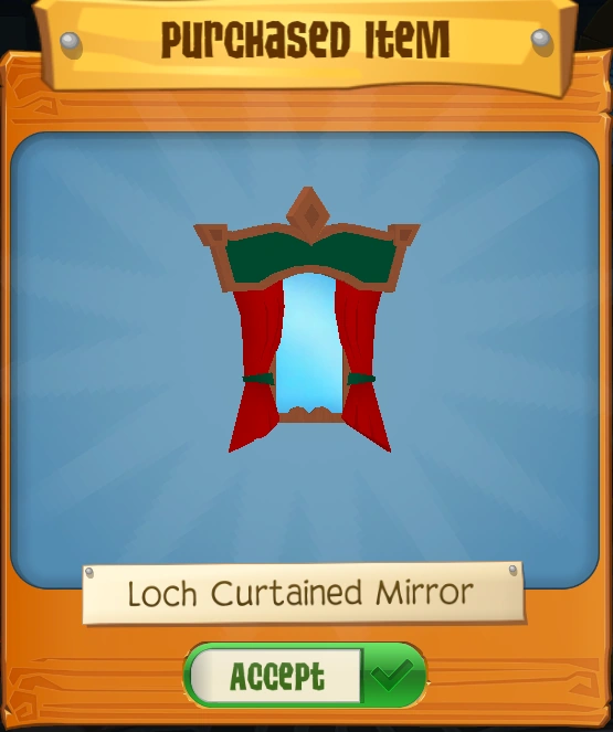 Loch Curtained Mirror | Animal Jam Wiki | Fandom