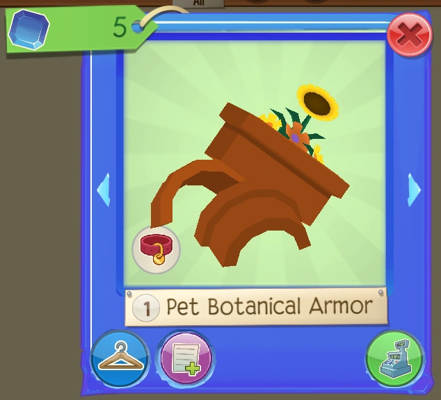 Pet Botanical Armor | Animal Jam Wiki | Fandom